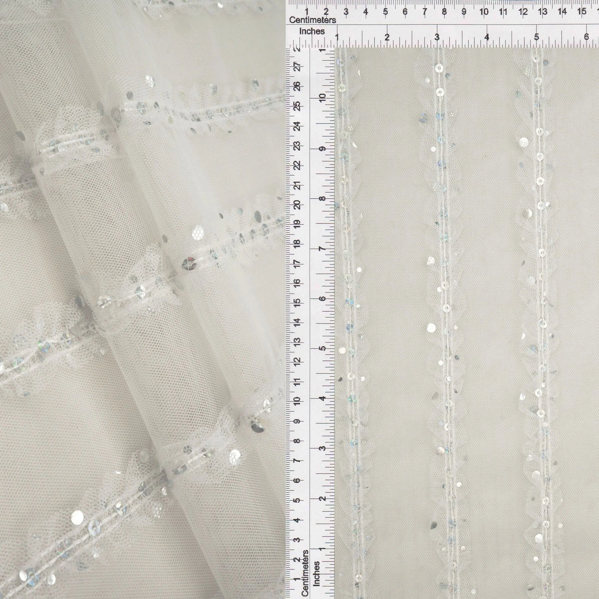 Embroidered Sequin Mesh Stretch Fabric - | Shopify Wholesale V2 ...